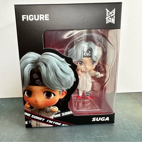 BTS | Other | Sugayoongi Official Bts Tiny Tan Mic Drop Figure | Poshmark